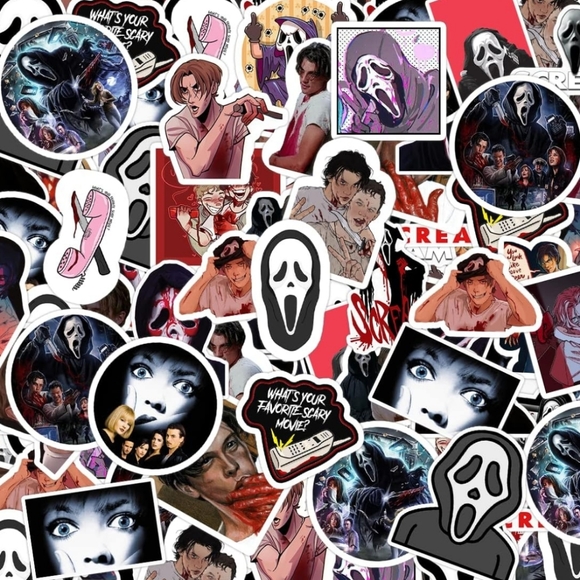 Hot Topic | Accessories | Scream Stickers | Poshmark